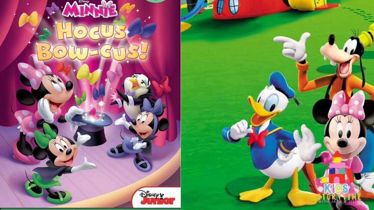 🐯🦊 Kids Book Read Aloud: Disney Minnie : Hocus Bow-cus! - YouTube