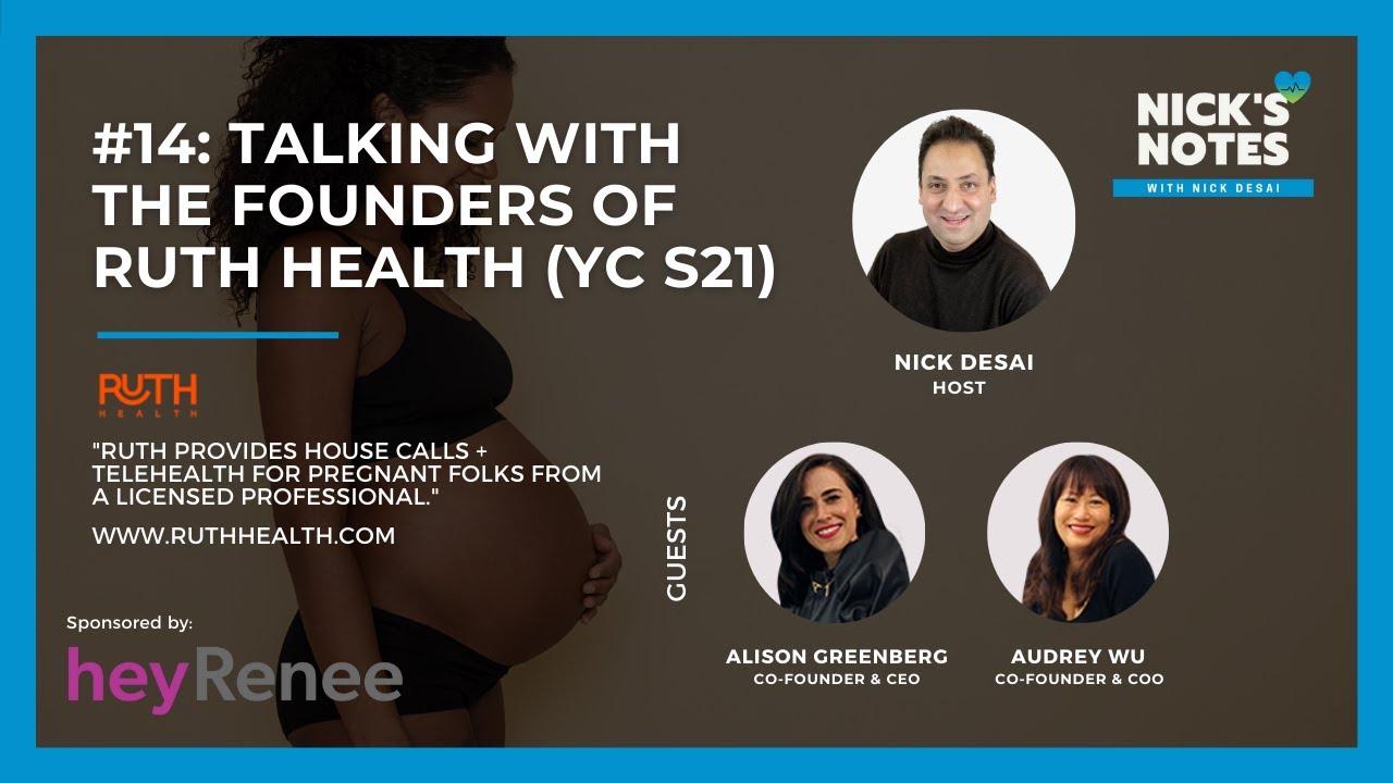 #14: Talking With The Founders of Ruth Health (YC S21) - YouTube