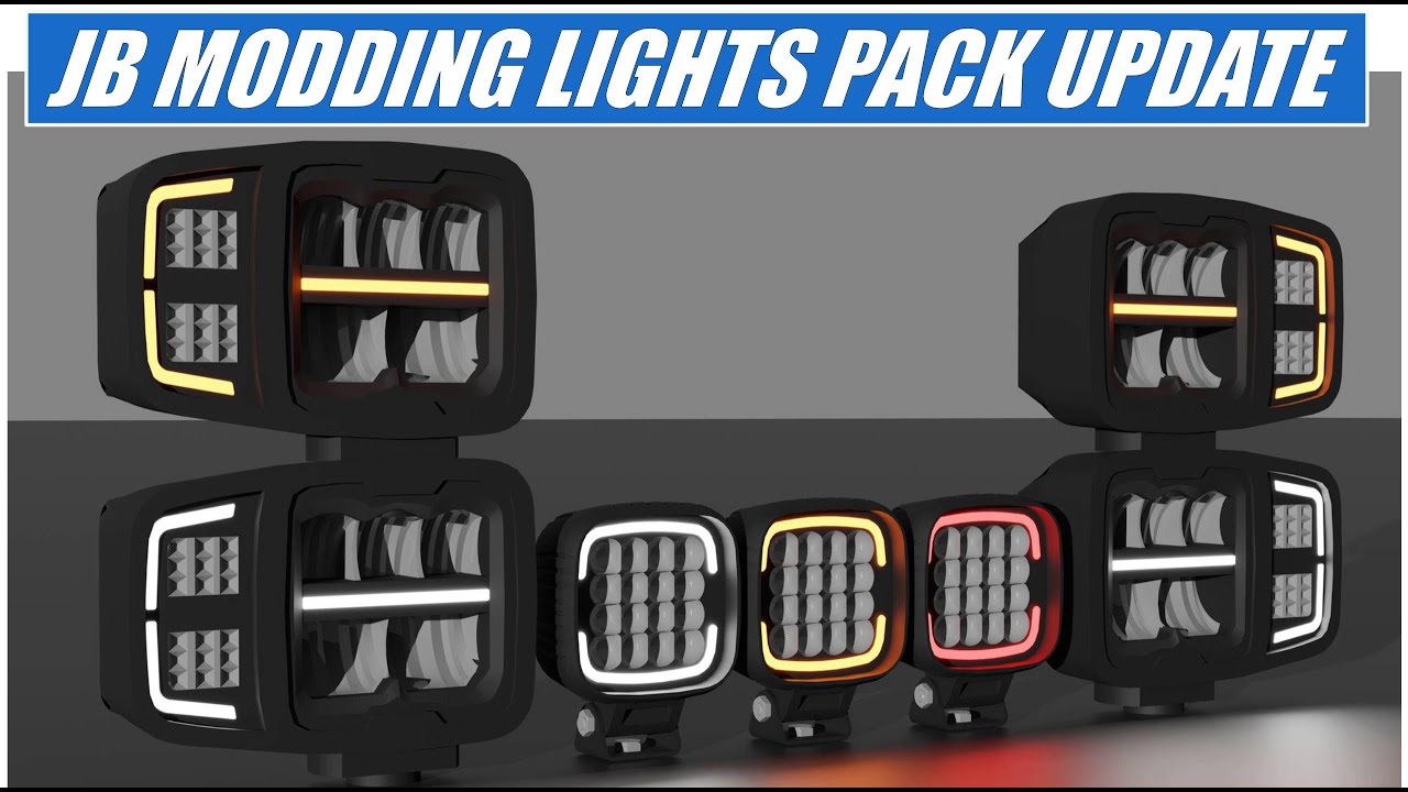 [ ETS 2 1.46 ] JB MODDING LIGHTS PACK | UPDATE - YouTube