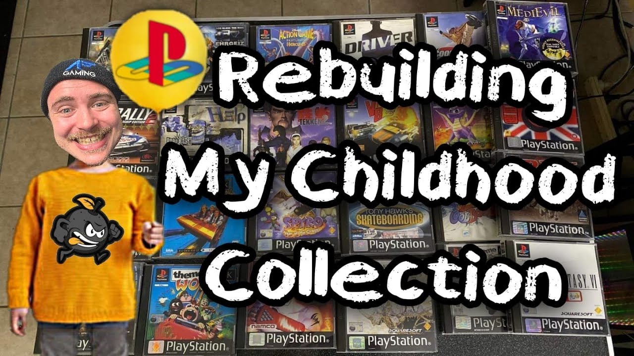 I Finished My Childhood PlayStation One 1 Collection - YouTube