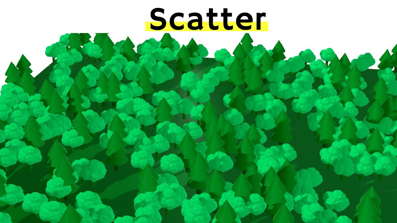 scatter 1/2 - Touchdesigner Tutorial - YouTube