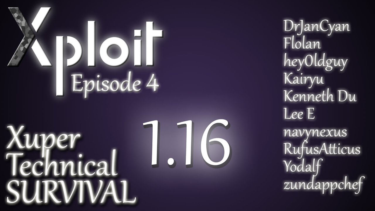 Xploit Ep4 - Secret Project - Tech SMP, Minecraft Bedrock edition - YouTube