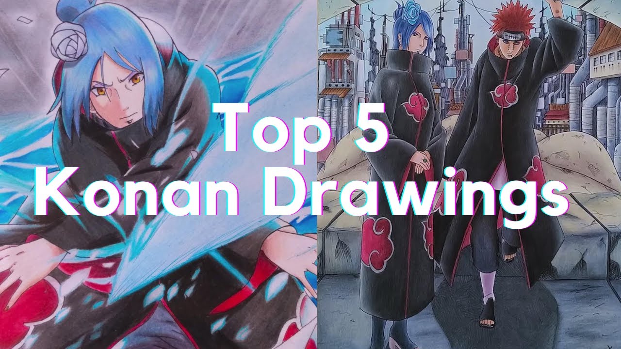 TOP 5 Konan Drawing on Youtube - YouTube