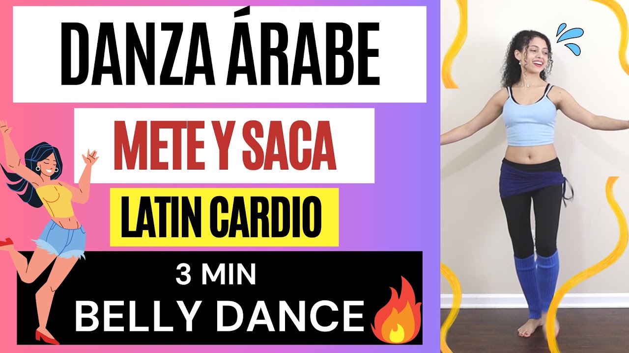 Cardio | Belly Dance Workout | Mete y Saca de la Sonora Dinamita - YouTube