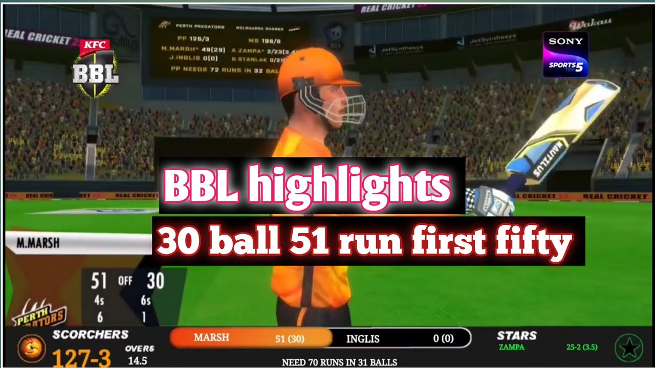 Melbourne Star set target of 197 run Perth scorchers l BBL highlights l ...