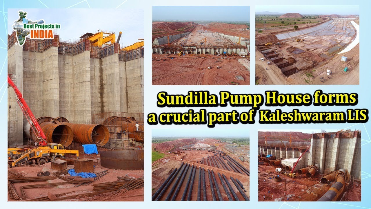 KALESHWARAM PROJECT || Sundilla Pump House Forms a Crucial Part of ...