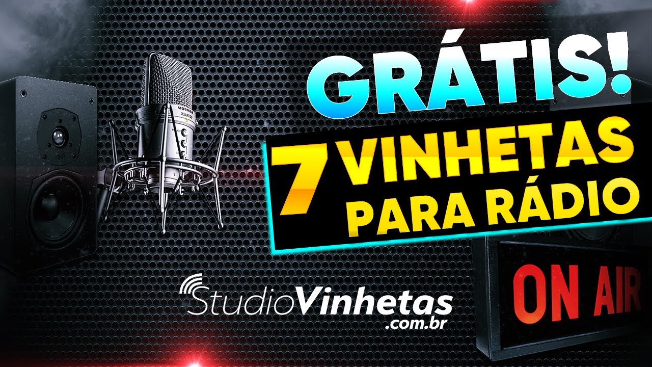7 VINHETAS GRÁTIS PARA RÁDIO E WEB RÁDIO - StudioVinhetas.com.br - YouTube