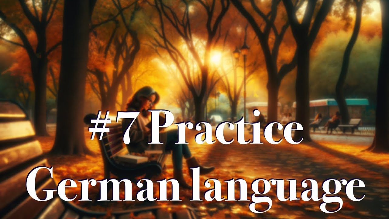 #7 Train German language, text and audio, B1, Lisa - YouTube