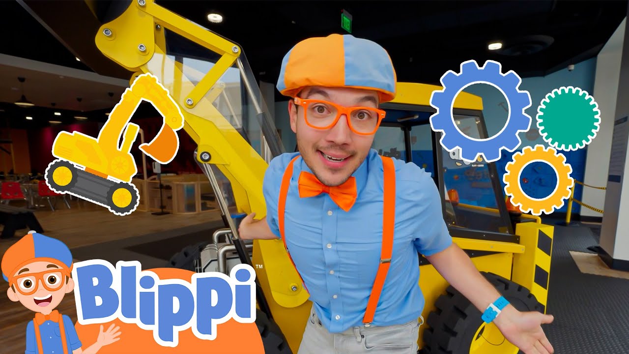 Construction Time! Let's Build and Dig! | Blippi | Moonbug Kids - Fun ...
