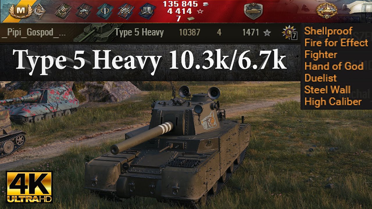 Type 5 Heavy video in Ultra HD 4K🔝 10387 dmg, 6760 block, 4 kills 🔝 ...