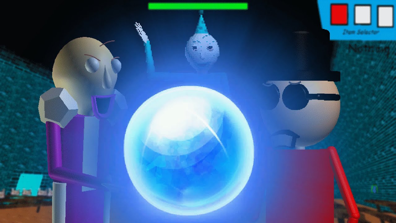 Retro creates a green Baldi? - YouTube