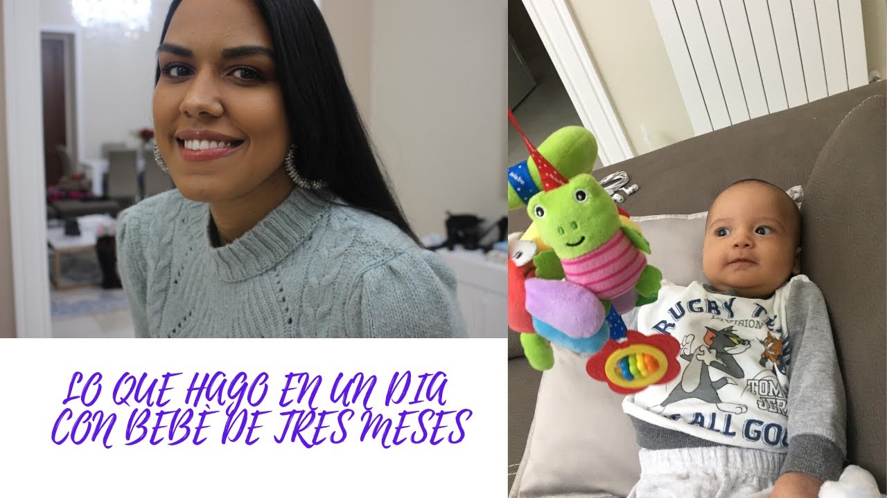 MI DÍA CON BEBÉ DE TRES MESES+Día de la mujer/FAJA POST PARTO! - YouTube