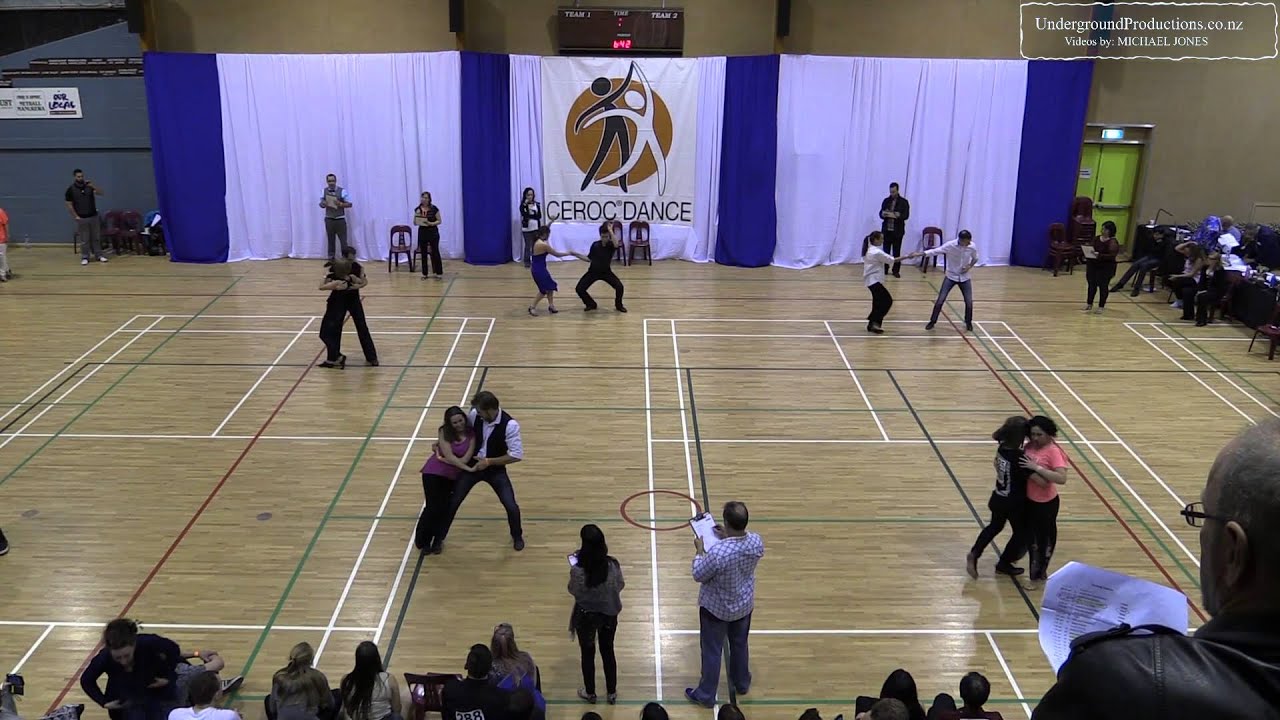 Ceroc Auckland Champs 2015 Adam Eve Adv Male Final - YouTube