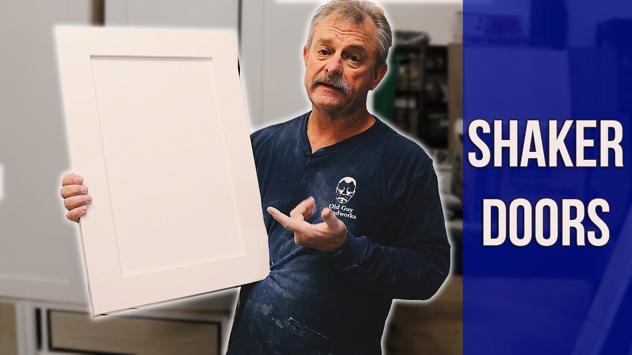 Kitchen Cabinets - How to Build Shaker Doors - YouTube