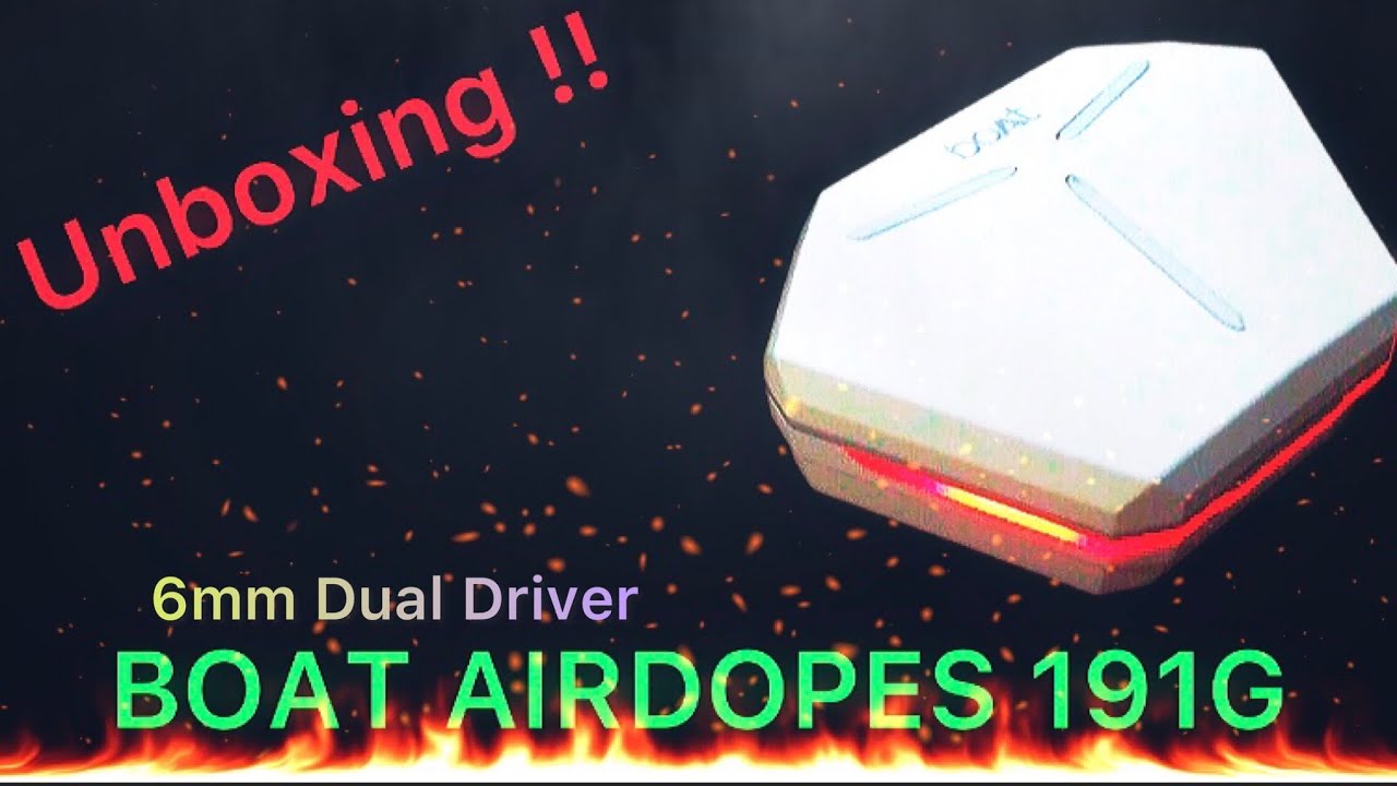 Boat Airdopes 191G Unboxing | Gaming Earbuds | Boat Gaming Tws ...