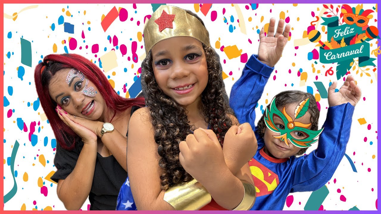 Nosso carnaval!!! Com Marina e Lucas - YouTube