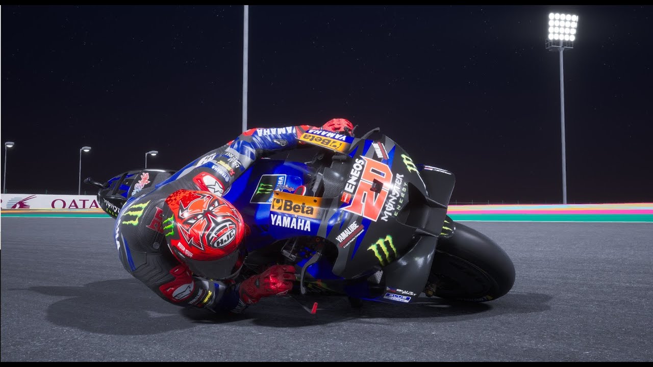 FABIO QUARTARARO YAMAHA MONSTER ENERGY ENEOS MOTOGP DOHA QATAR 2024 ...