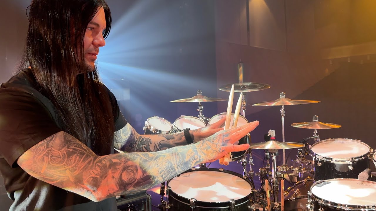 Daniel Erlandsson (Arch Enemy) - Drum kit rundown and drumming footage ...