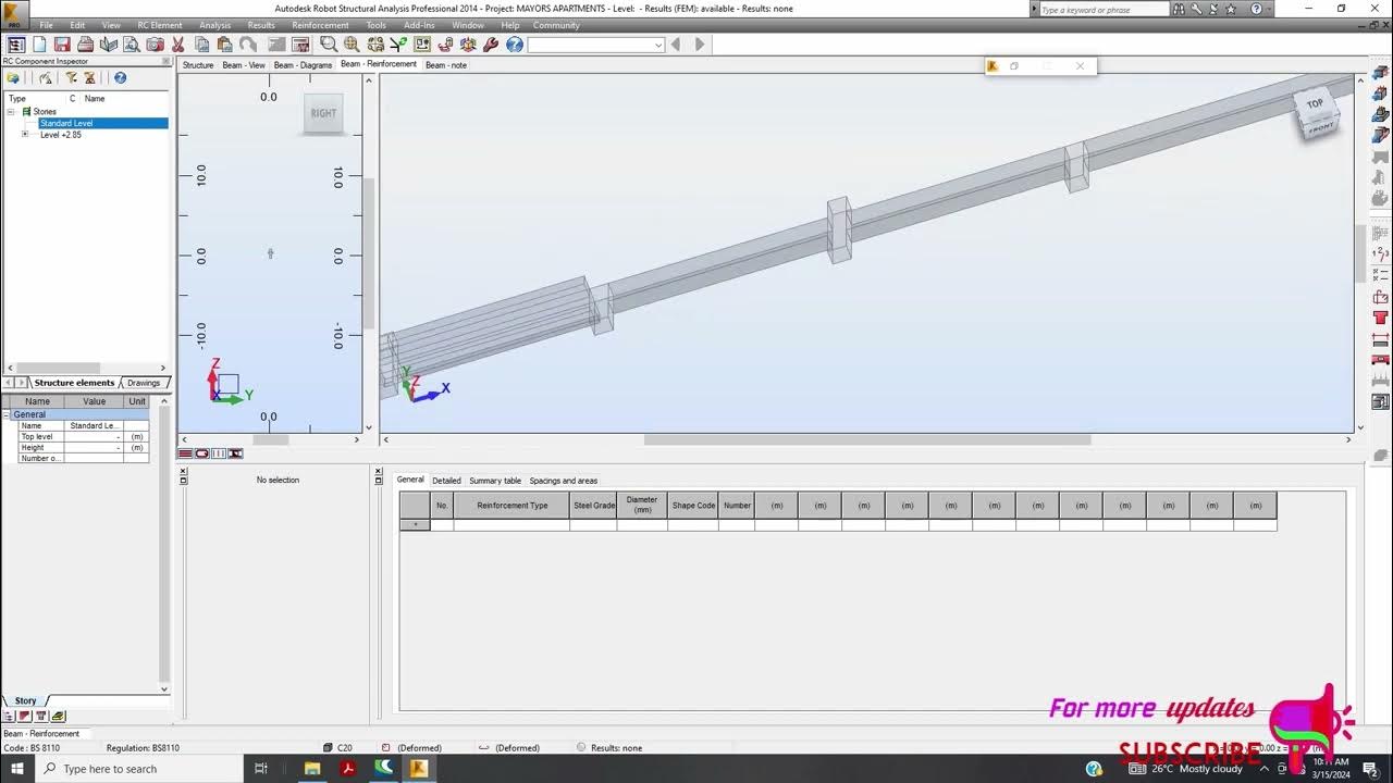 How To Generate Automatic Load Combination Robot Structural Analysis Professional - YouTube