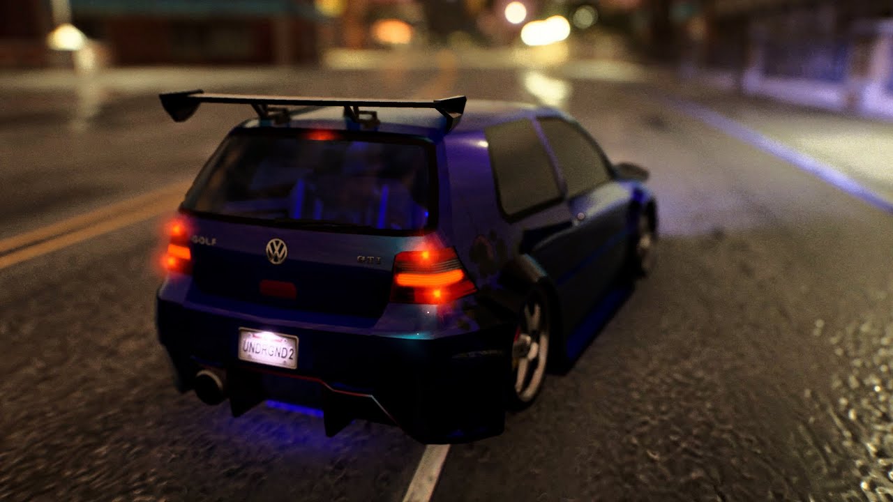 NFS Underground 2 | Unreal Engine 5 | VW Golf 4 GTI Tuning | [4Kᵁᴴᴰ60 ...