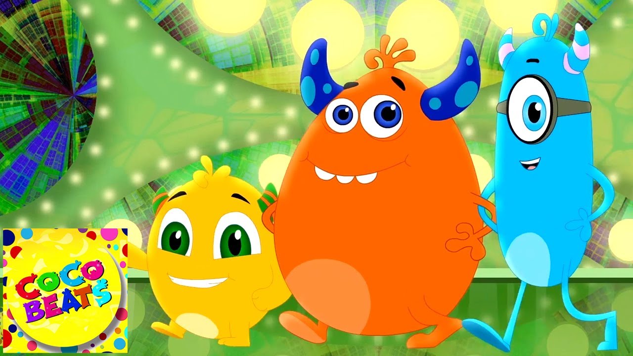 Tippy Tippy Tiptoe Nursery Rhymes for Children | Cartoon Videos - Coco ...