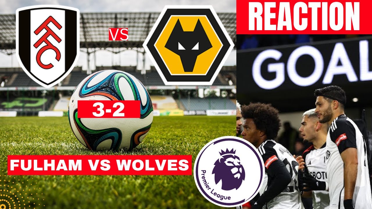 Fulham vs Wolves 3-2 Live Stream Premier League EPL Football Match 2023 ...
