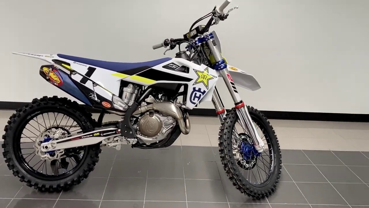 2019 Husqvarna Motorcycles FC 450 Rockstar Edition - YouTube