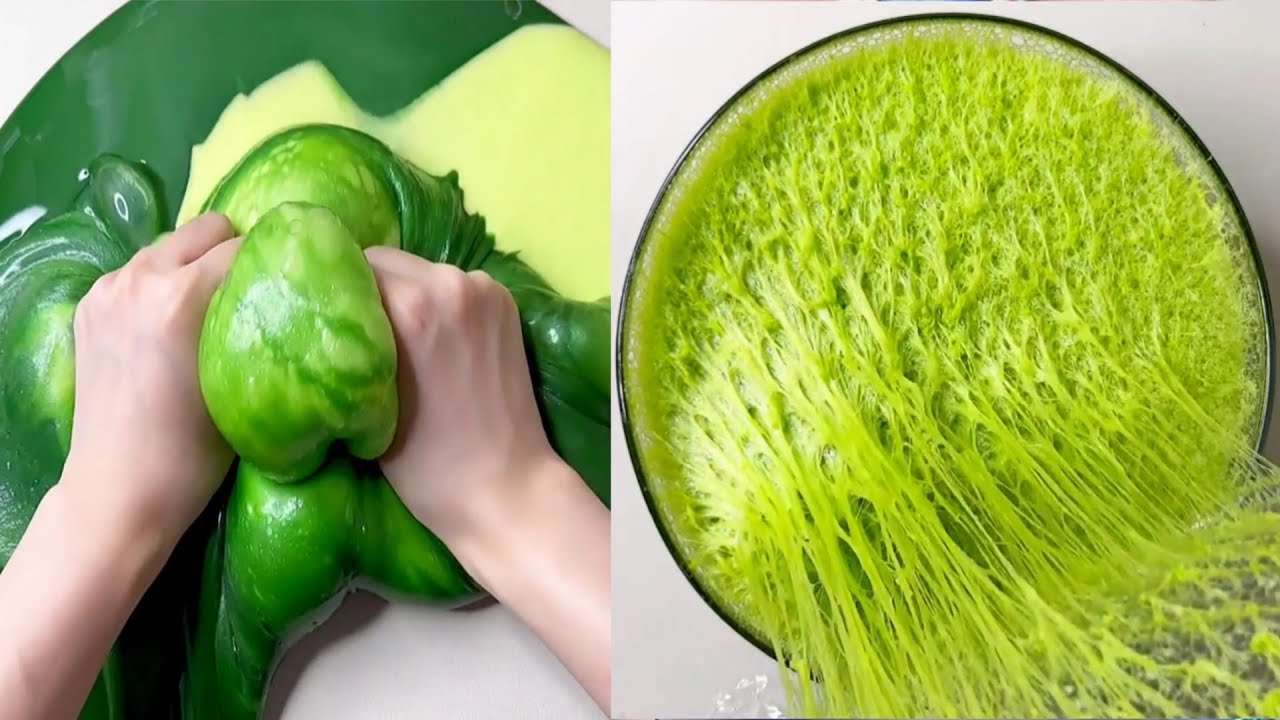 Oddly Satisfying Slime ASMR for Sleep and Relaxation |Slime series #113 ...