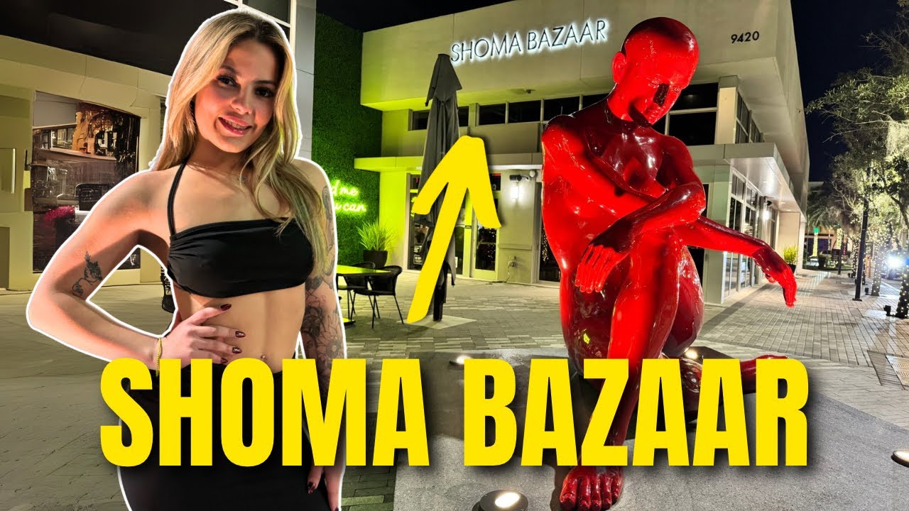 Inside Shoma Bazaar: Miami's Must-Try Nightlife Spot 🌟 - YouTube