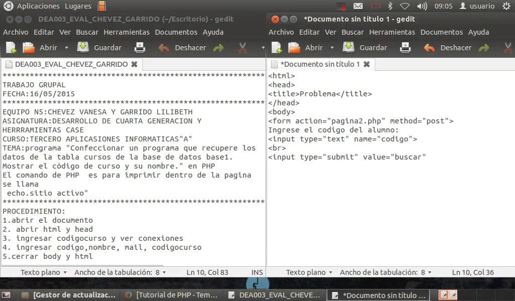 practica 27 2 php - YouTube