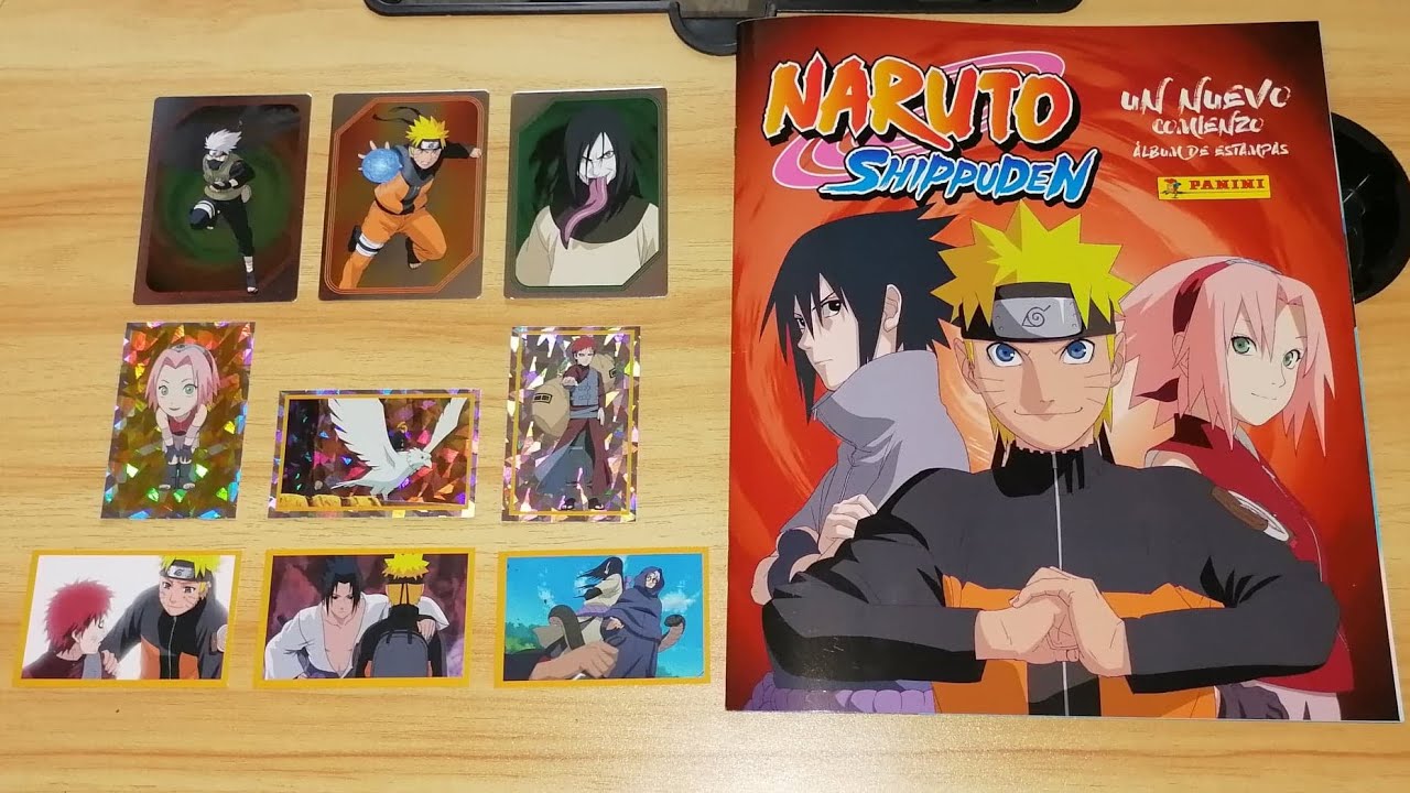 Unboxing: Álbum Naruto Shippuden Un Nuevo Comienzo de Editorial Panini ...