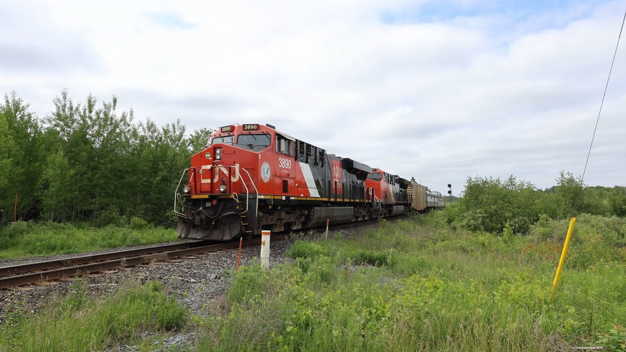 Multiple Train Sightings Including an Inspection Train - YouTube