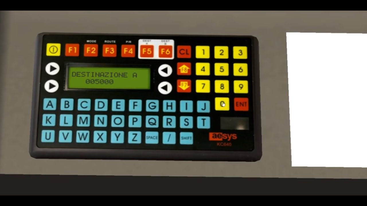 Omsi 2 How to use Aesys display - YouTube