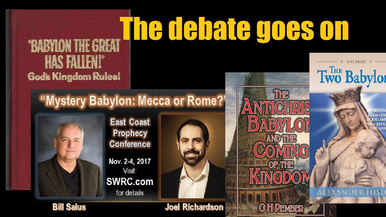 Is "BABYLON the GREAT" the Roman Catholic Church? Why is "MYSTERY" on ...