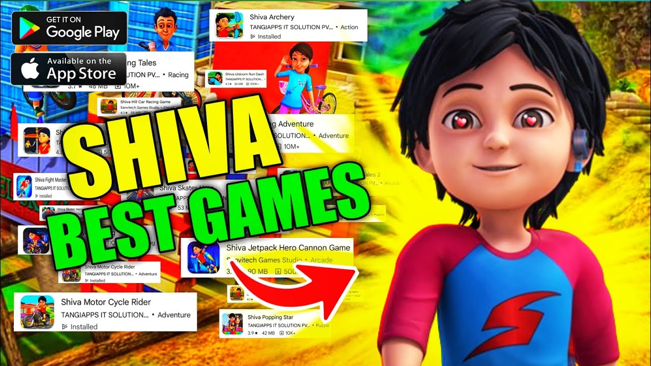 Playing Best SHIVA Cartoon Game From Playstore !! 😍 || Dead Minded ...