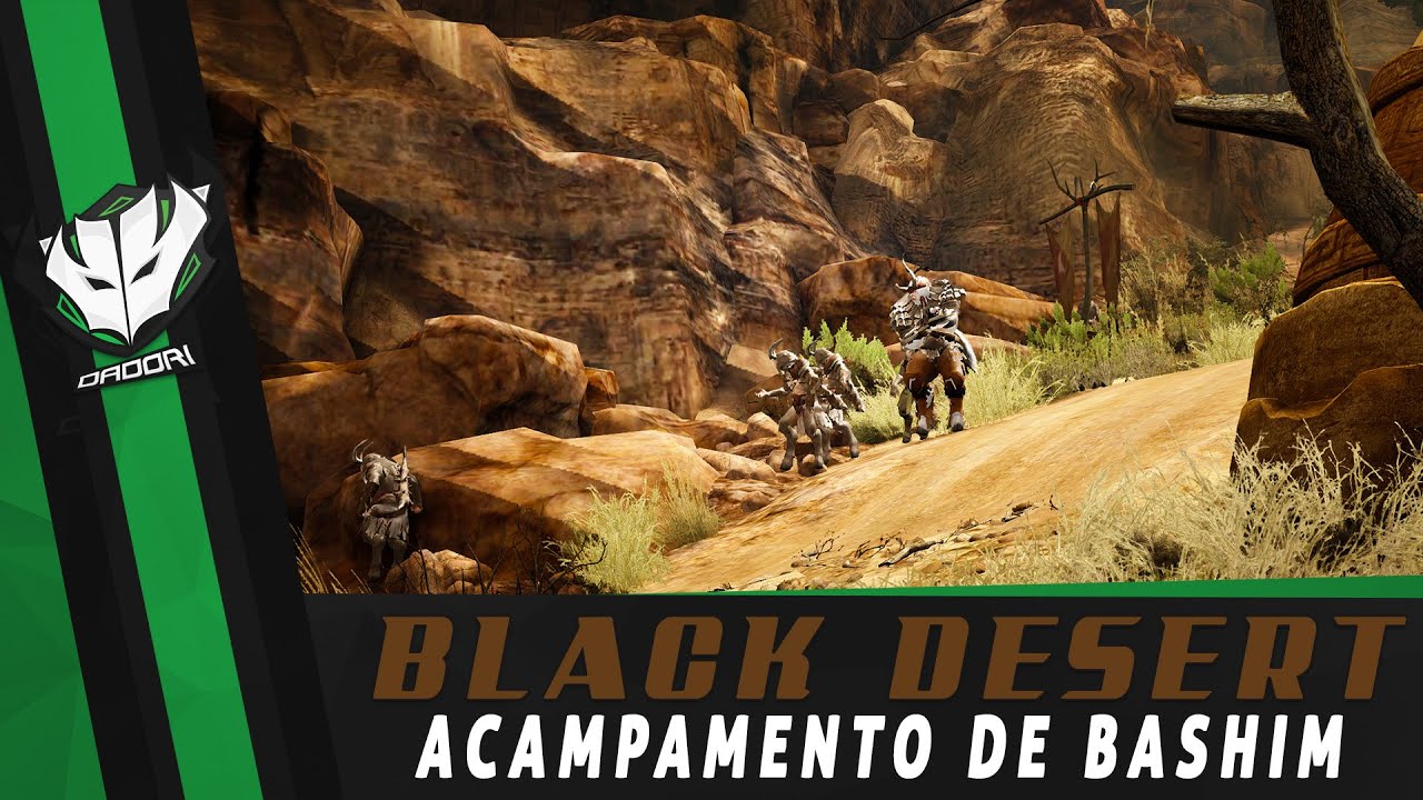 Black Desert Rotações do spot Acampamento de Bashim - YouTube