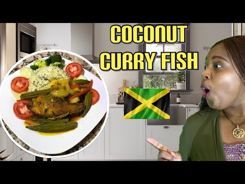 HOW TO MAKE JAMAICAN COCONUT CURRY FISH | Jamaican fish recipe ...