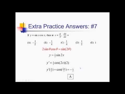 Chain Rule: Problem Set #4 - YouTube