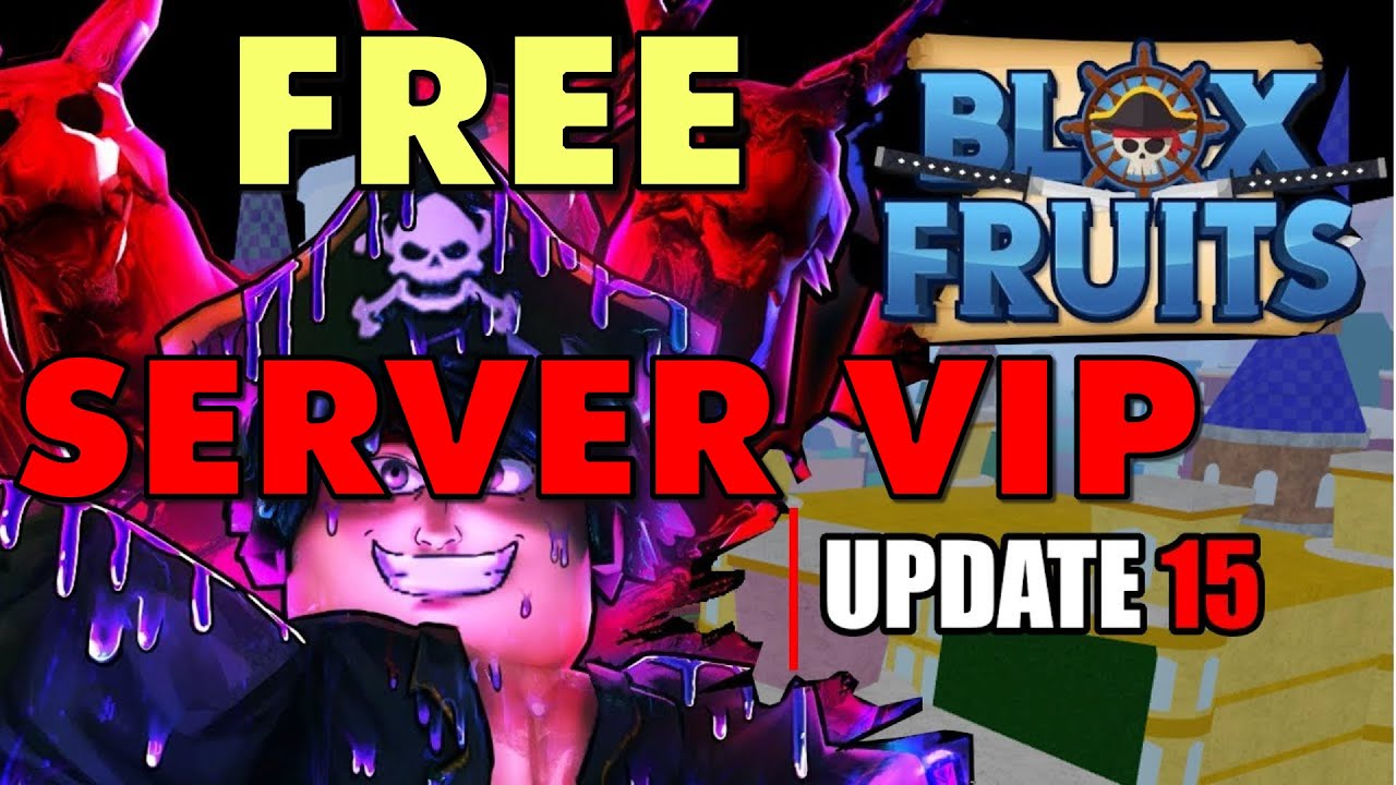 Free server vip Blox Fruit - Roblox - YouTube