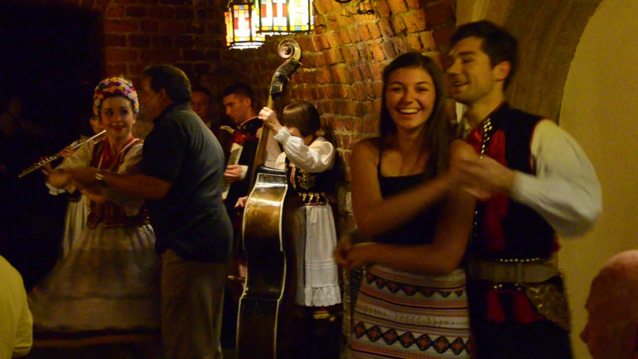 Doing a polka in Poland - YouTube