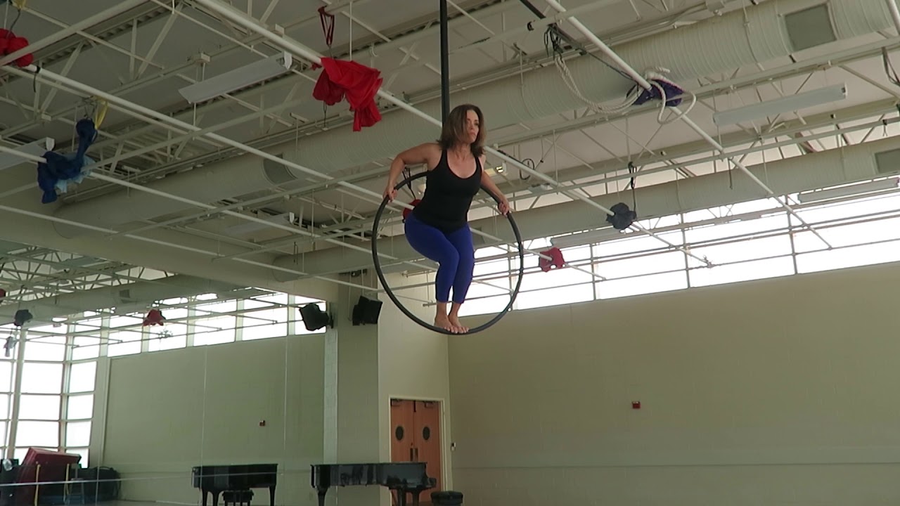 Iron Cross into Inverted Front Split - YouTube