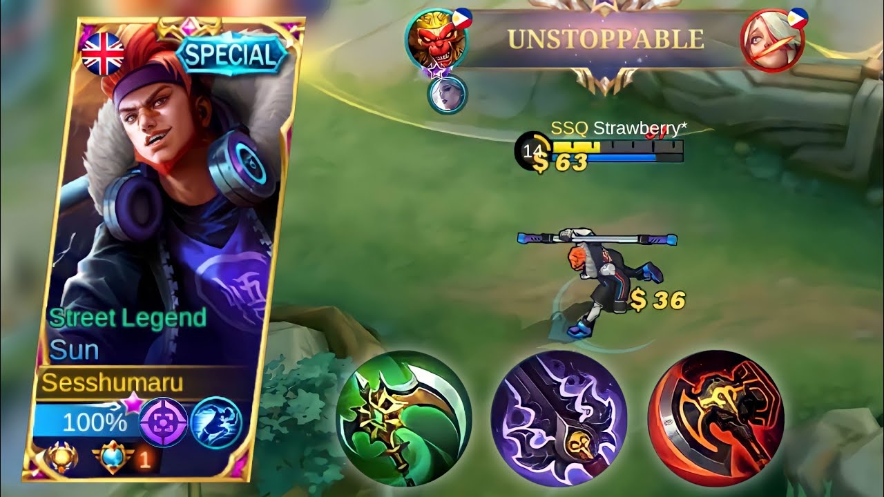 SUN CLONE USES TRUE DAMAGE ITEMS🔥 - YouTube