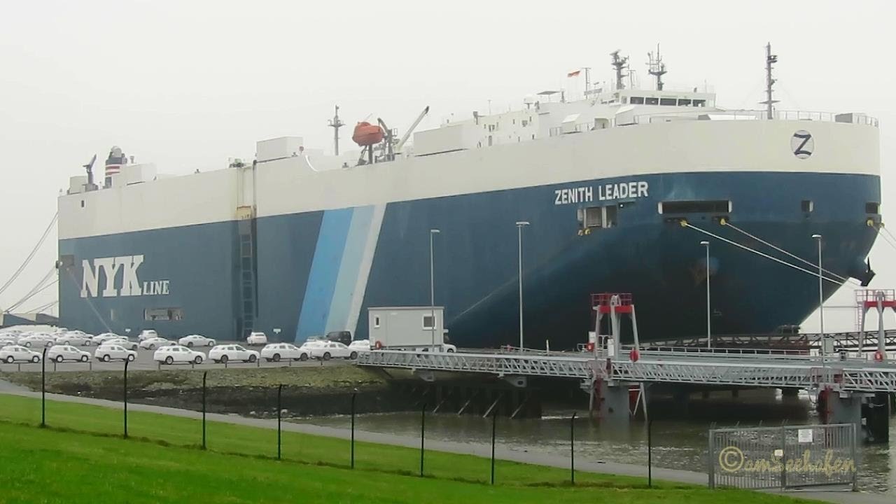 car carrier ZENITH LEADER 2ACU6 IMO 9384942 roro cargo seaship ...