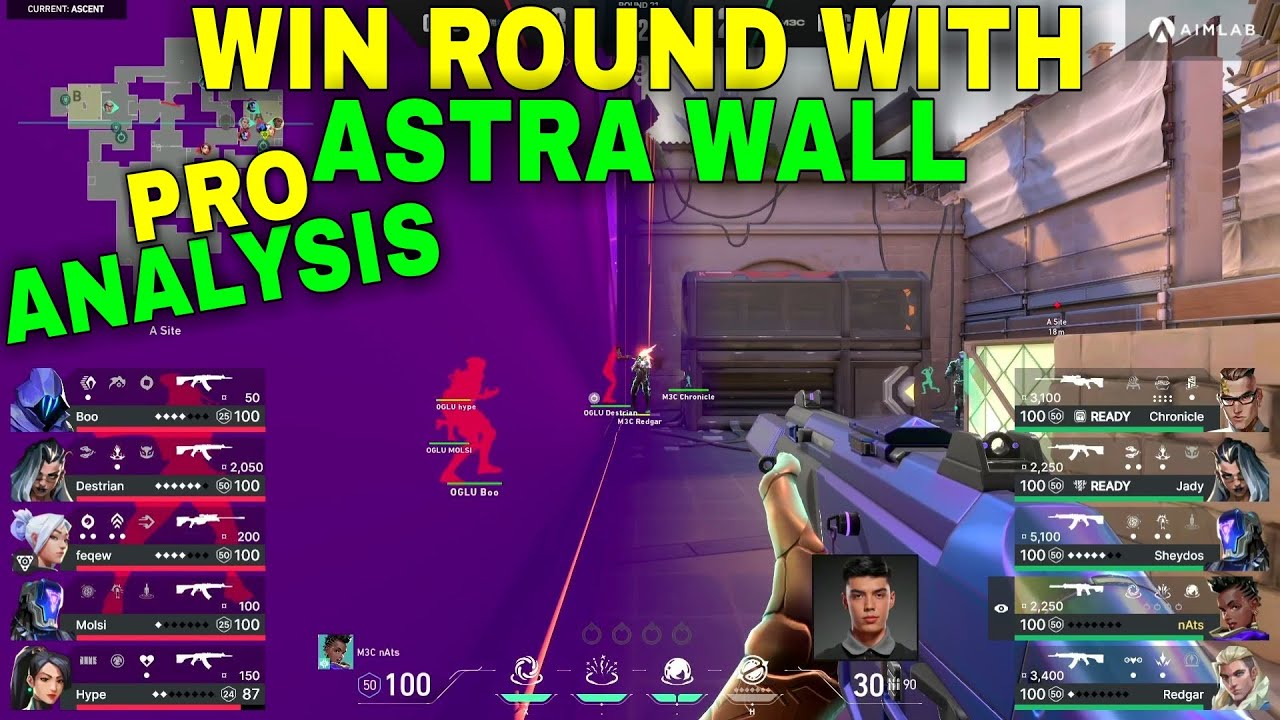 Valorant Pro Analysis | Win Round With Astra Wall | Nats Valorant ...