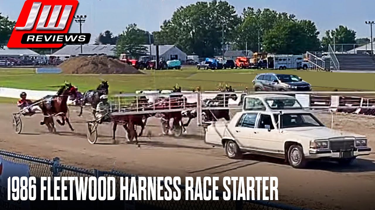 Watch How This 1986 Fleetwood Starts Harness Races! - YouTube