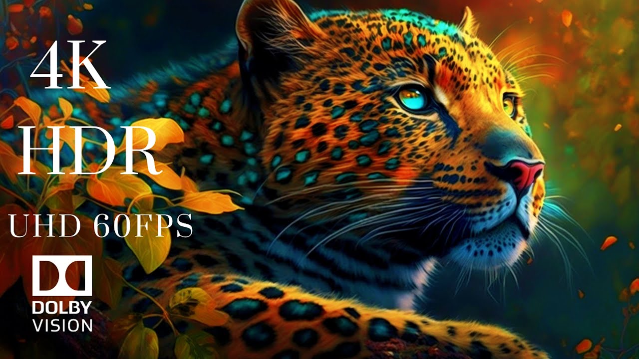 AMAZING 4K HDR 60FPS- Dolby Vision™ video test | ANIMALS and NATURE ...