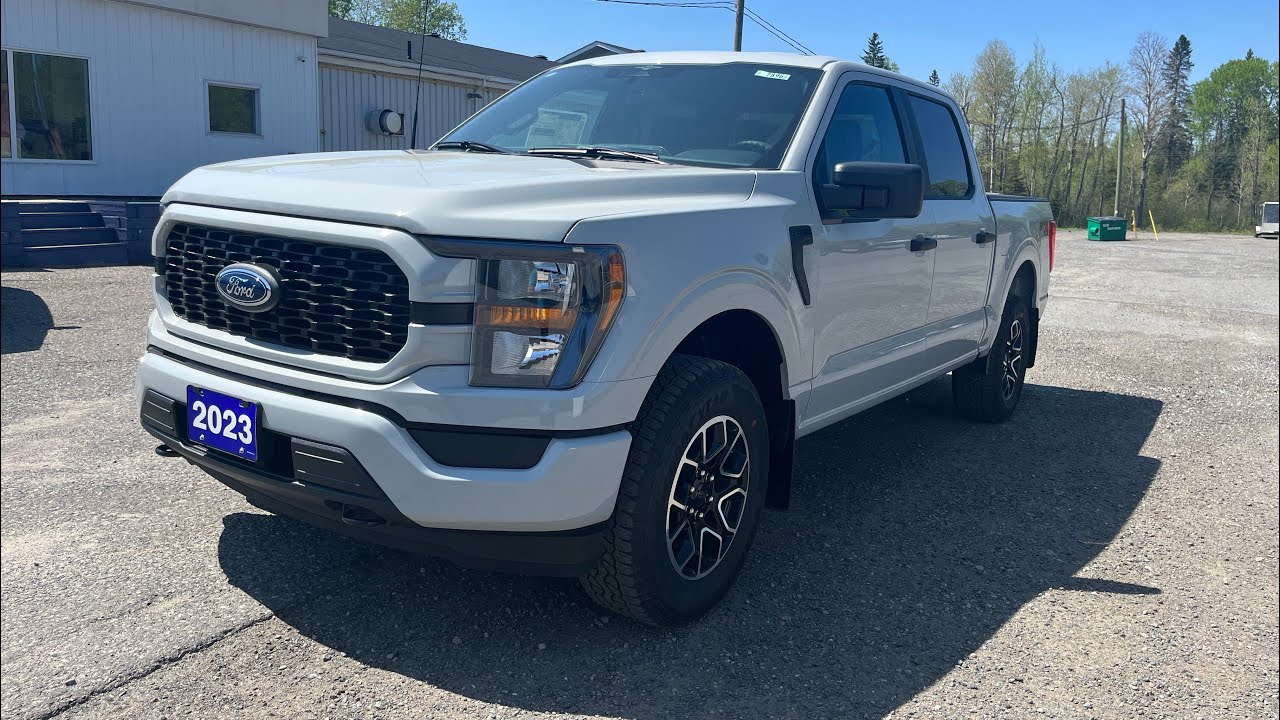 2023 Ford F-150 XL STX SuperCrew 4x4: Start Up, Exterior, Interior ...