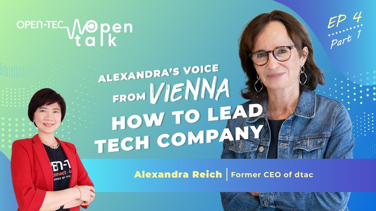 open talk / Alexandra Reich/ EP4 Part1/ How to Lead Tech Company - YouTube