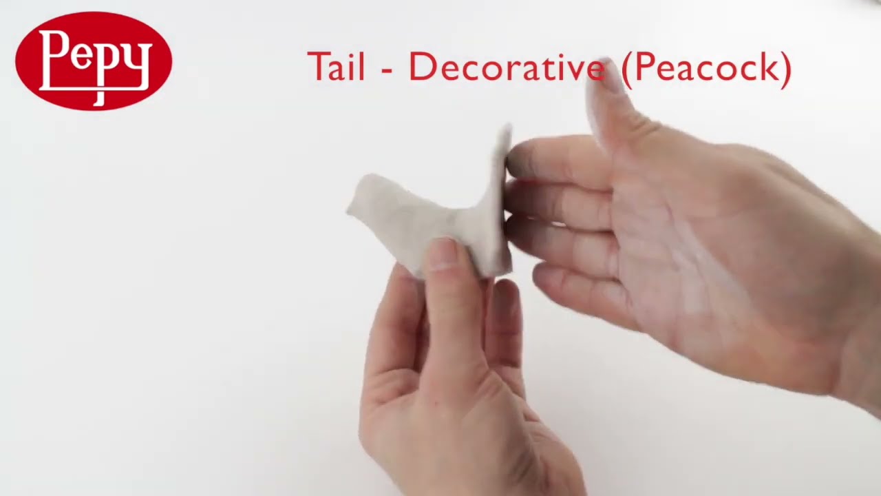 Pepy Air Dry Clay Bird Tails - YouTube