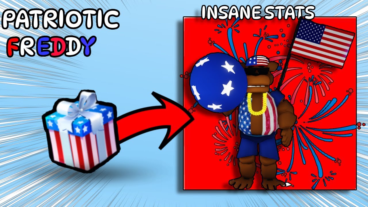 I Got The NEW Patriotic FREDDY ( Five Nights TD ) - YouTube